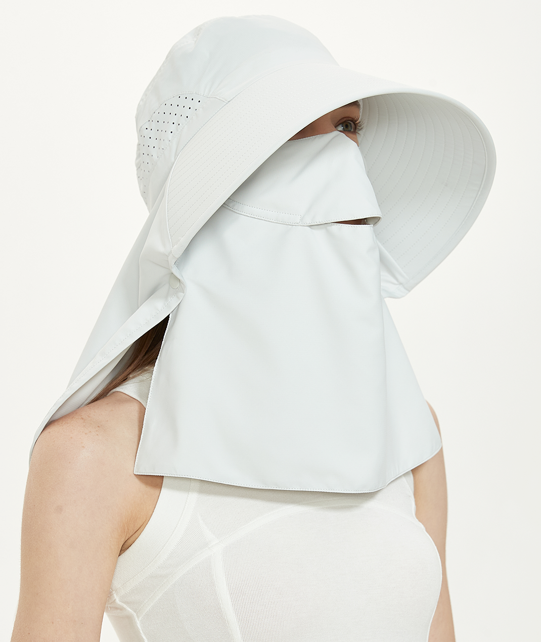 Suptex Legionnaire Hat with Mask Unisex UPF50+ – UV100 Australia